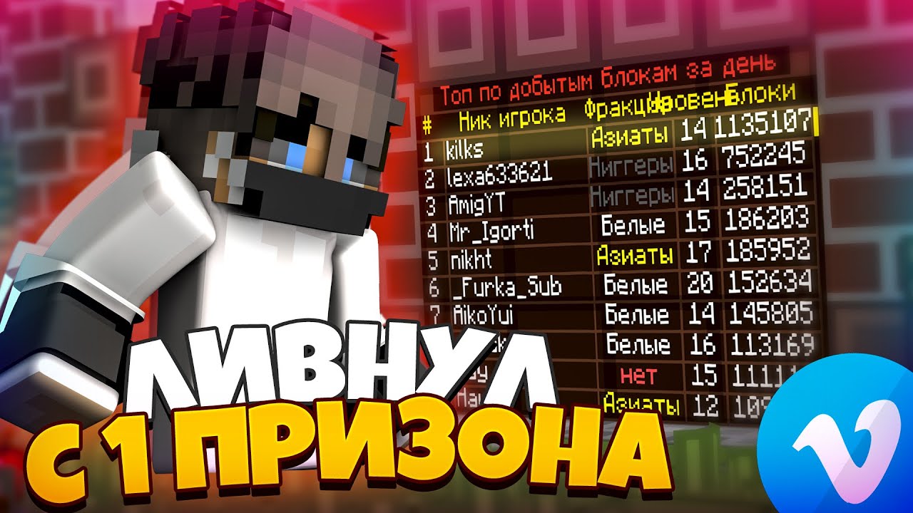 УШЕЛ НА ДРУГОЙ ПРИЗОН? НОВОЕ НАЧАЛО - VimeWorld Prison #1 - YouTube