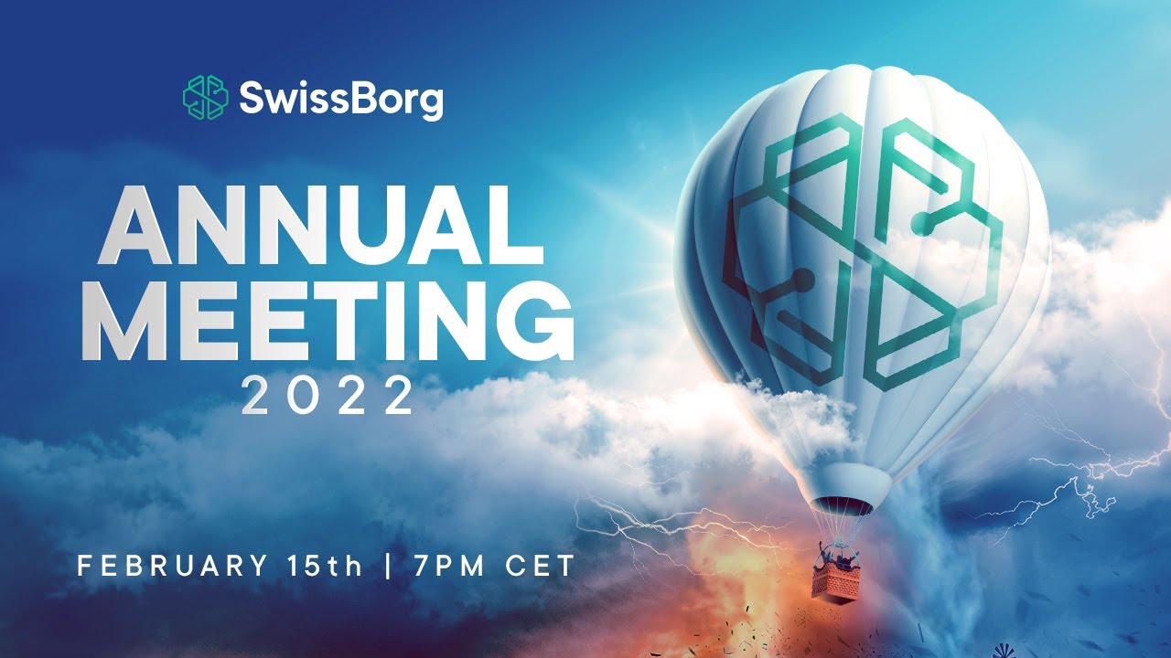 SwissBorg Annual Meeting 2022 - Cyrus Fazel, Anthony Lesoismier-Geniaux ...