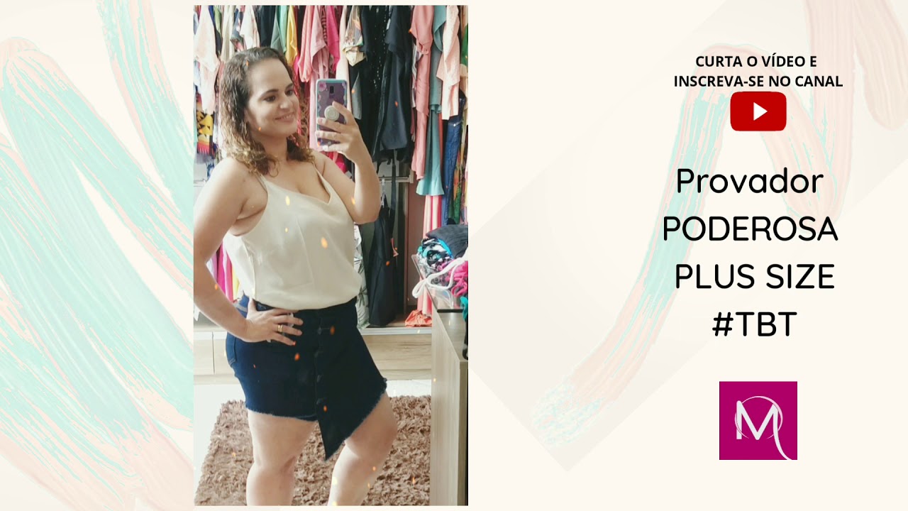 Provador na loja PODEROSA PLUS SIZE - YouTube