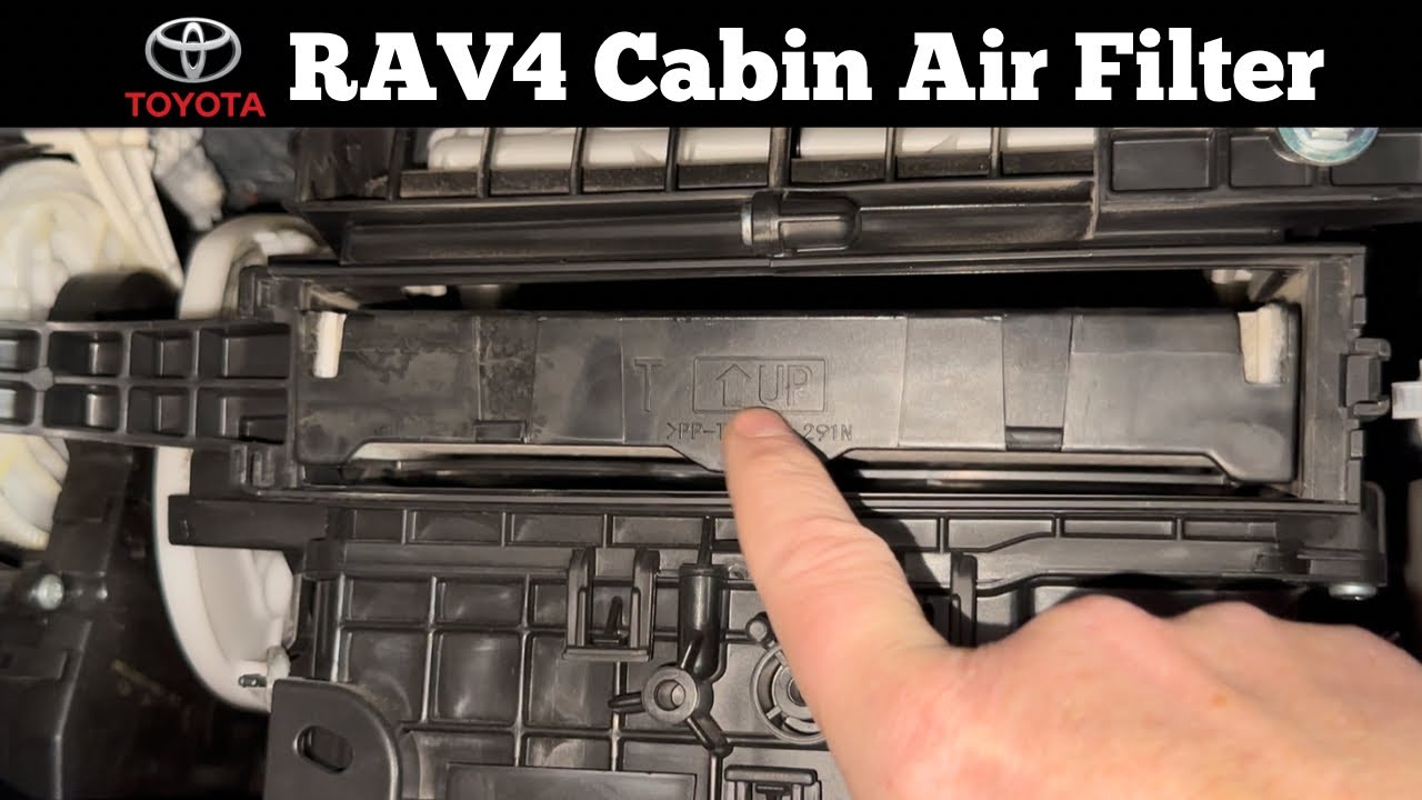 2019 - 2024 TOYOTA RAV4 Cabin Air Filter Replacement - How To Change ...