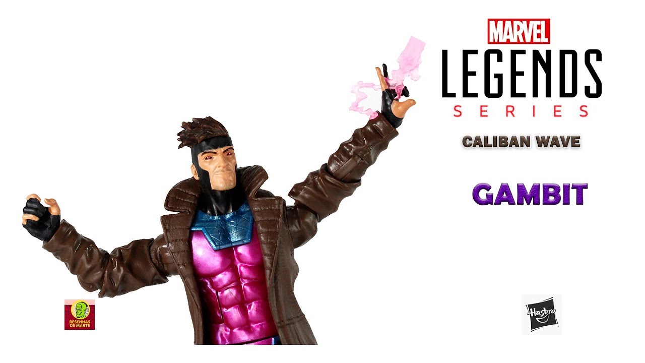 Marvel Legends Caliban BAF Wave Gambit Hasbro Action Figure Review ...