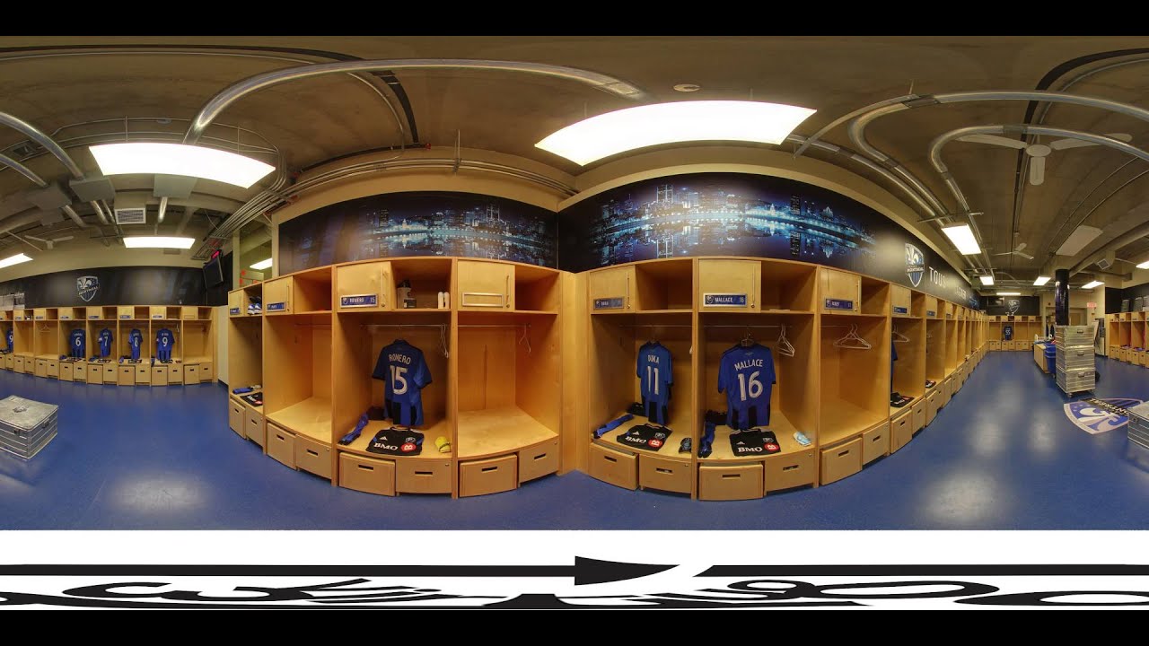 Montreal Impact Soccer Team - Stadium in 360 video - YouTube