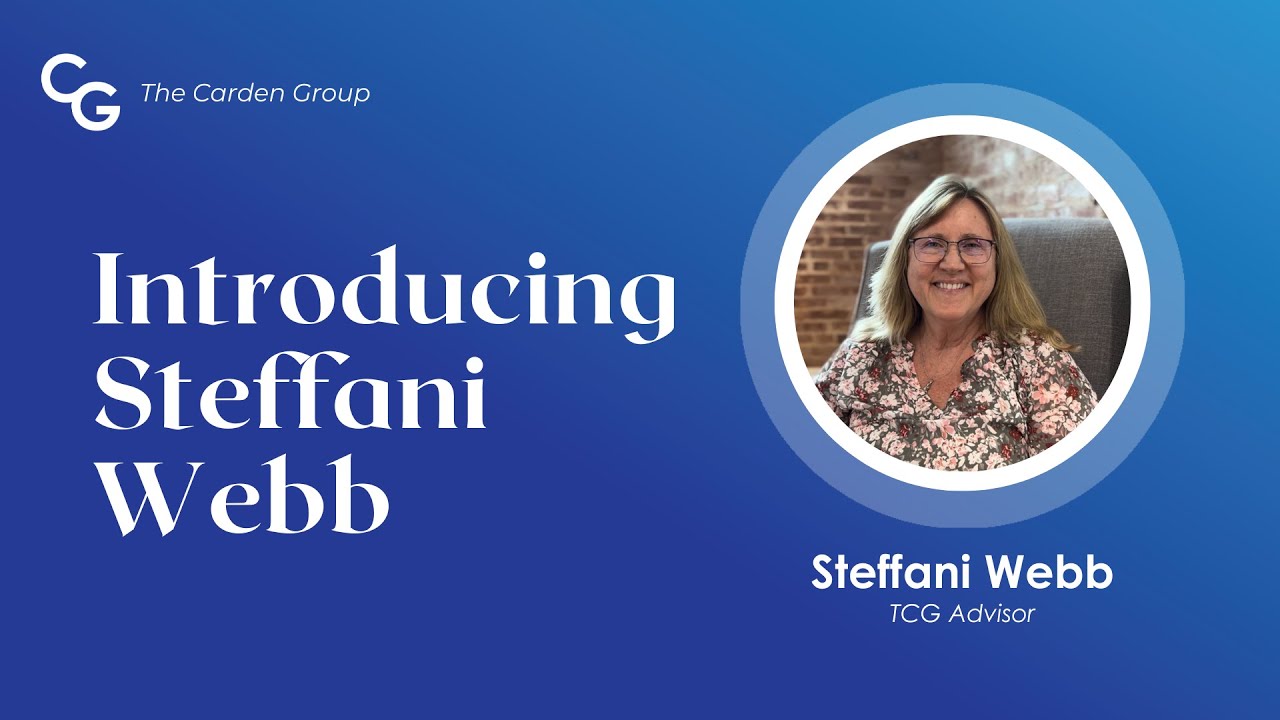 Introducing Steffani Webb, TCG Advisor - YouTube