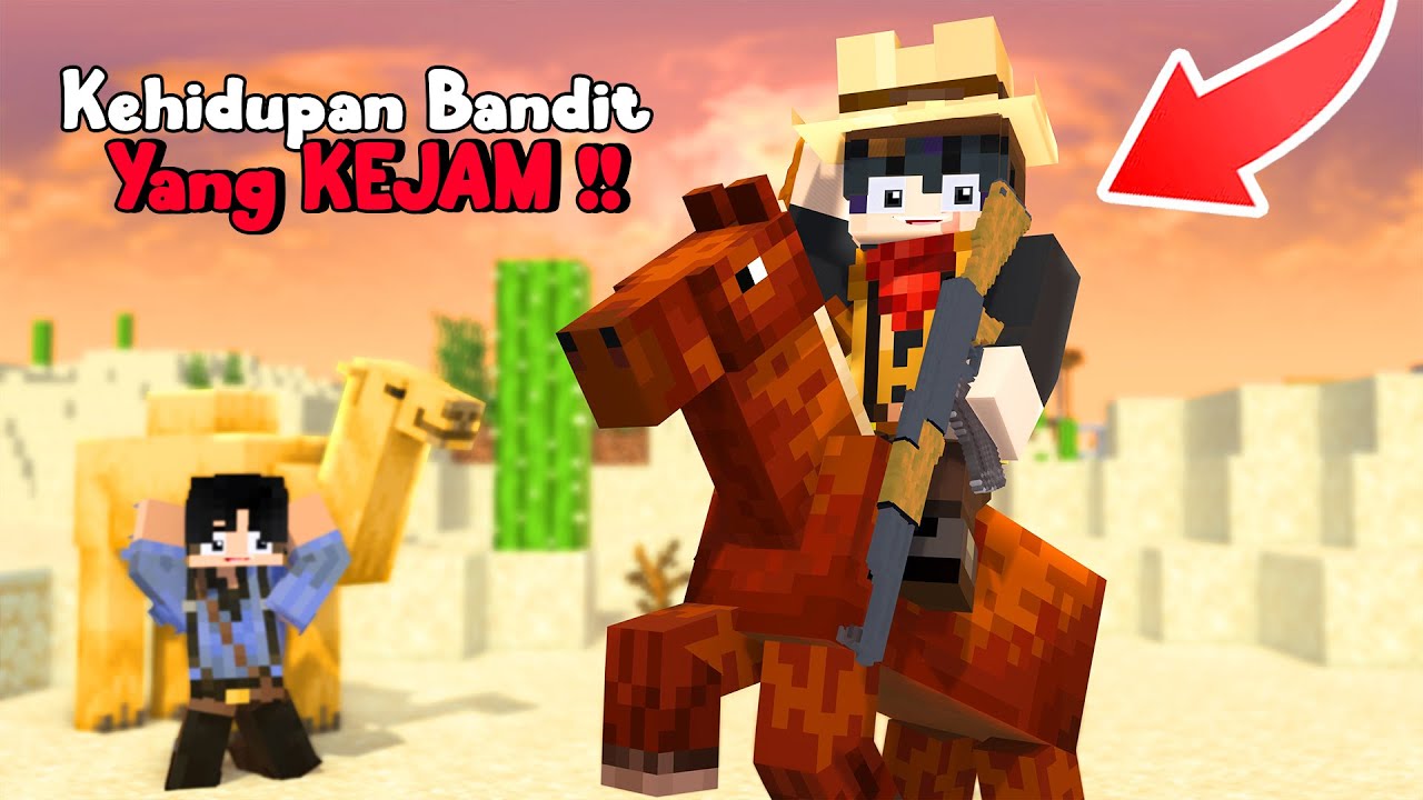 Kehidupan Gelapku Sebagai Bandit Yang KEJAM!! | Minecraft Roleplay ...