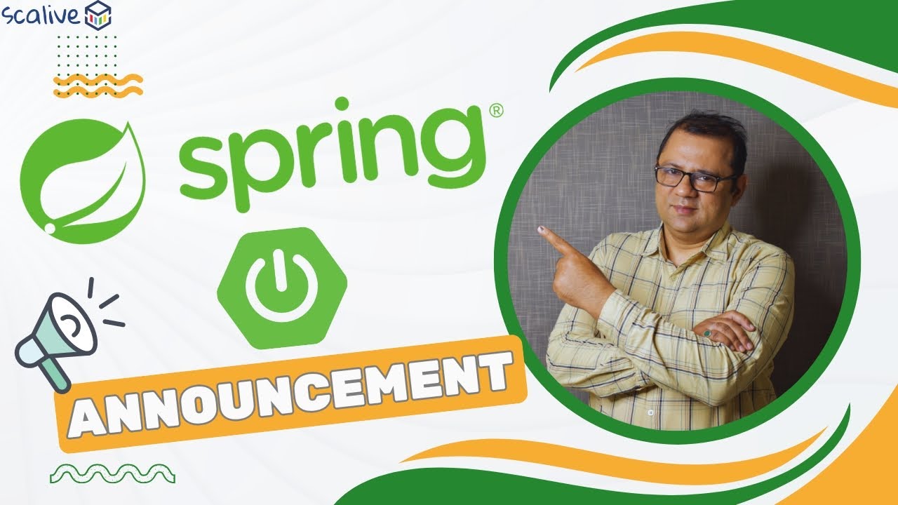 Spring Batch Announcement Coding Java Scalive Youtube