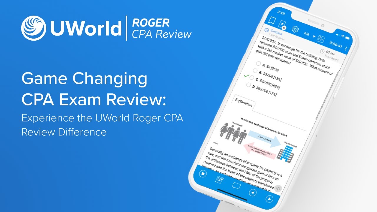 Game-Changing CPA Exam Review: Discover the UWorld Roger CPA Review ...