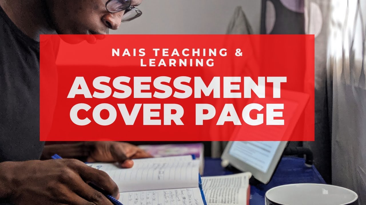 Assessment Cover Page with Student Reflection and Feedback (Best ...