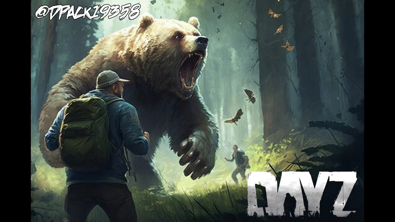 DAYZ - Surviving a BEAR attack! - YouTube