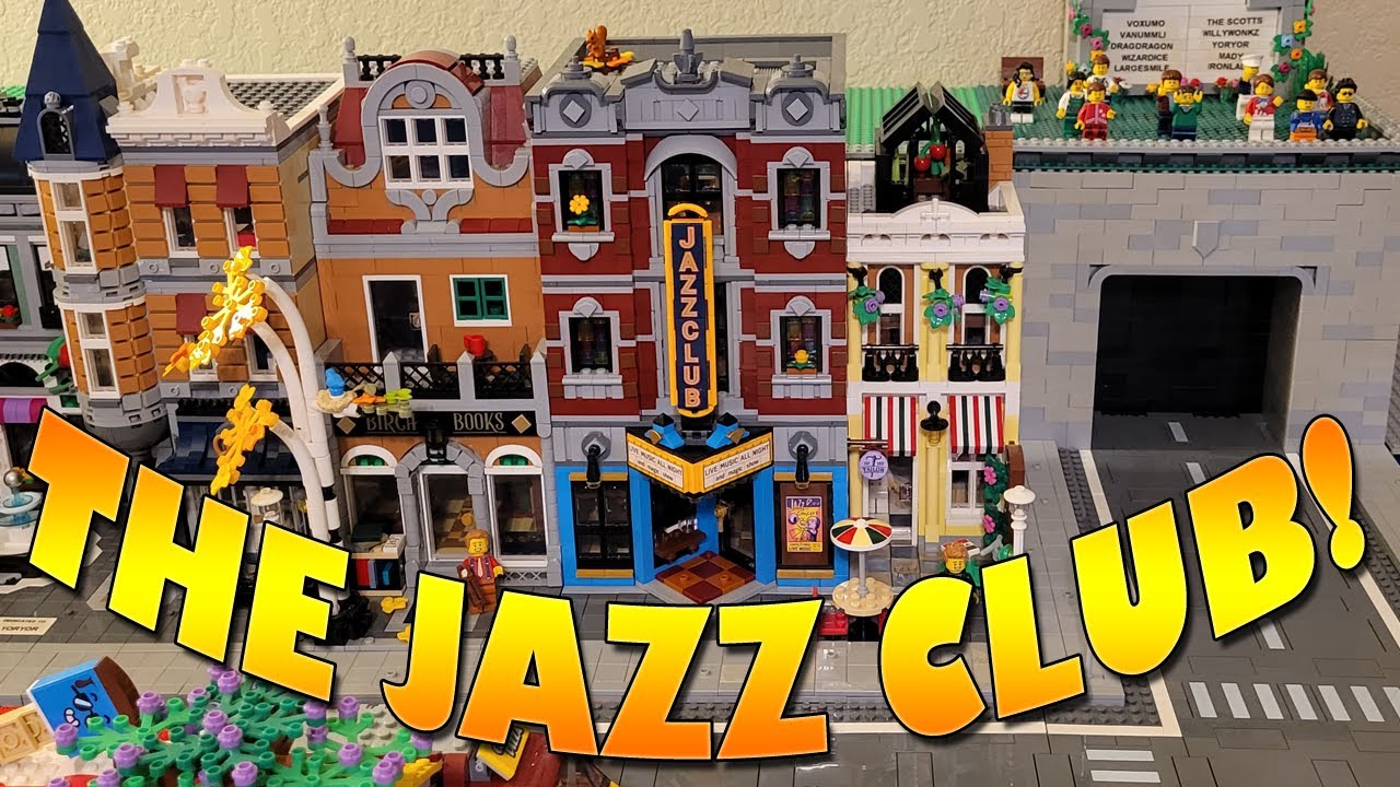 Lego Jazz Club Modular Build and Review! - YouTube