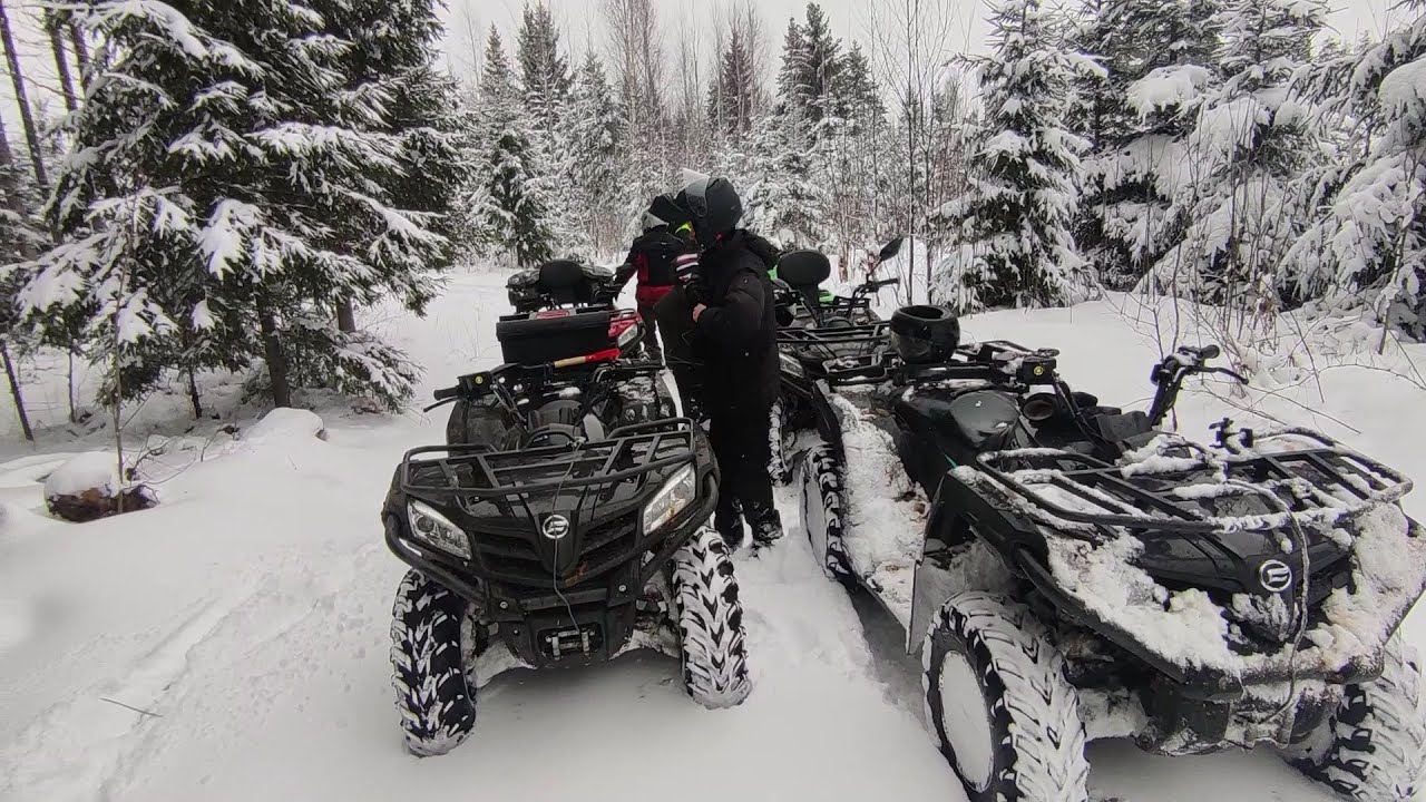 ATV Winter Cruise / ATV Estonia - YouTube