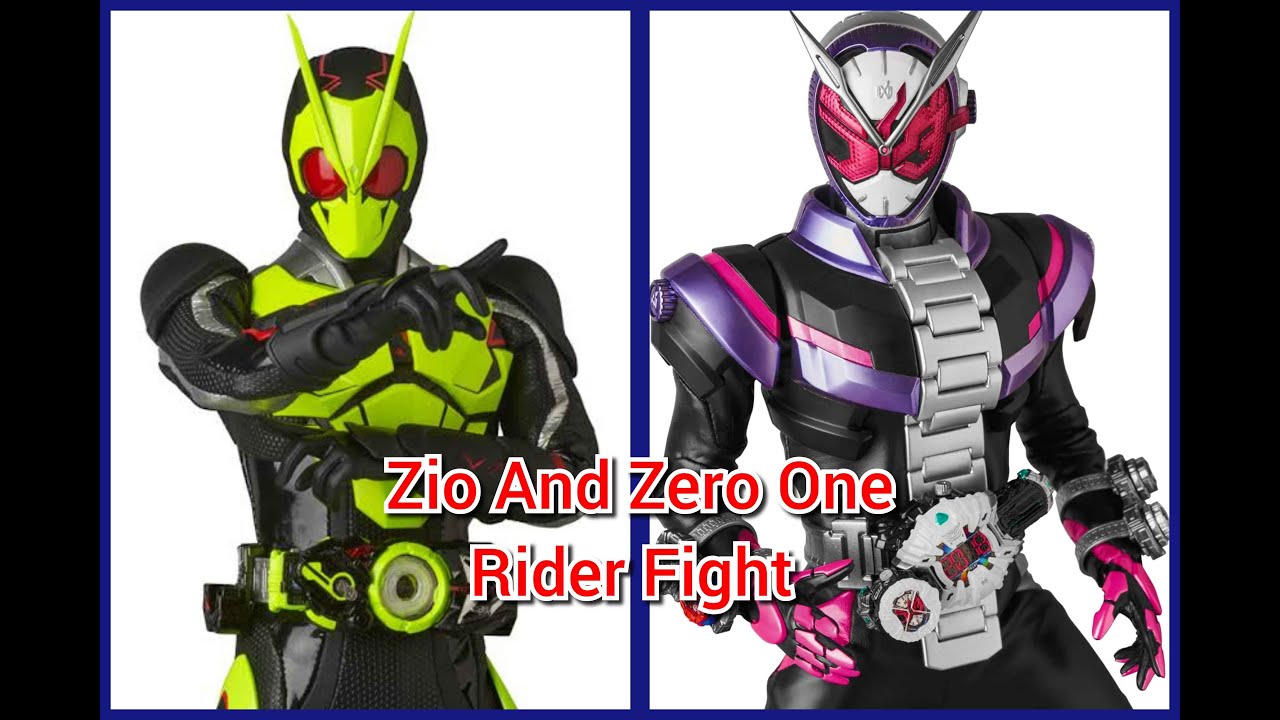 Zio And Zero One Rider Battle - YouTube