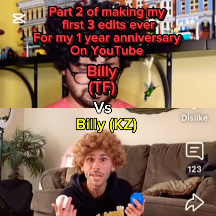 Billy vs Billy part 2 of making my first 3 edits ever thanks so much ...