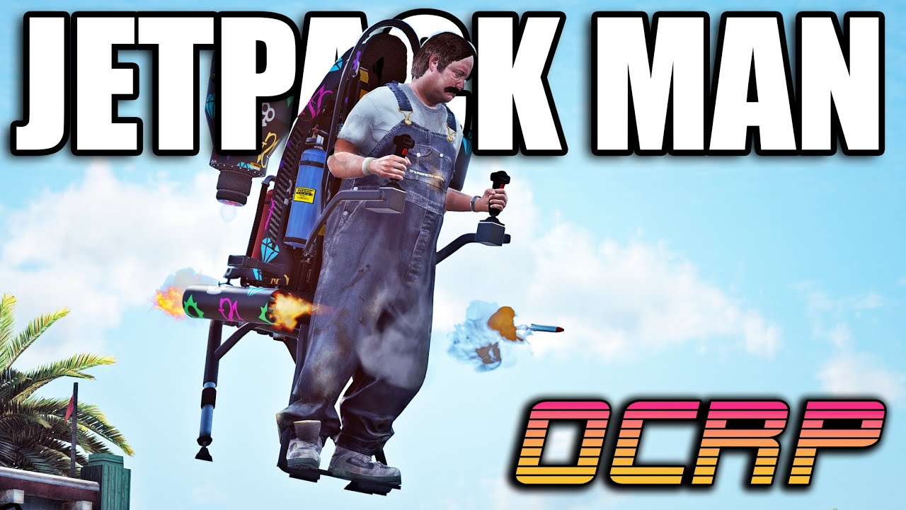 George is JETPACK MAN | OCRP GTA5 RP - YouTube