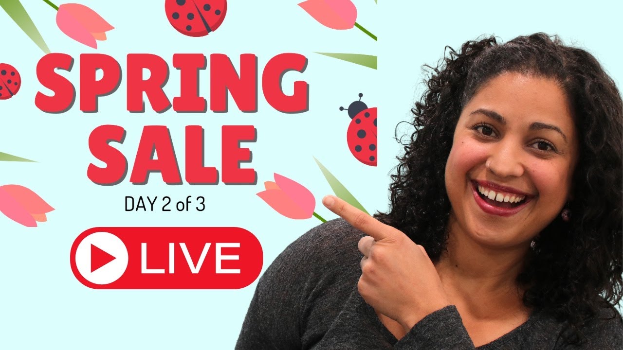 WIP Wednesday #126: SPRING Clean Out Sale- Day 2 of 3! - YouTube