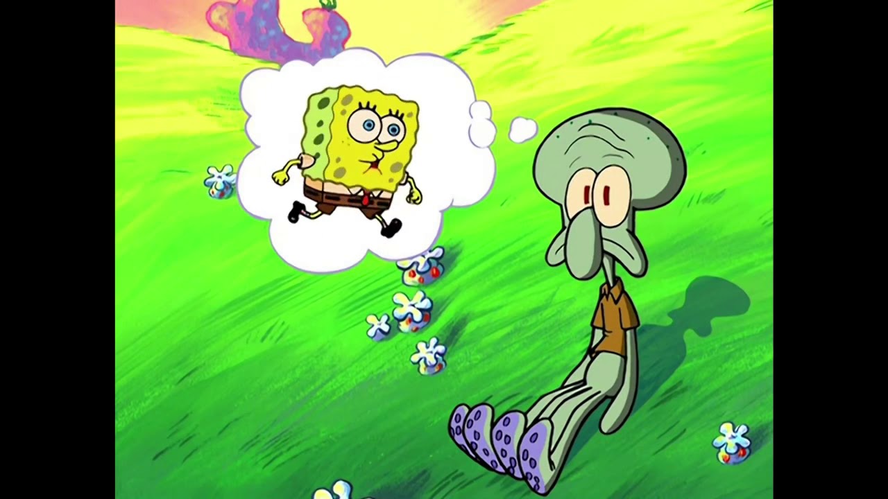 Squidward Thinking About SpongeBob for 10 Hours - YouTube