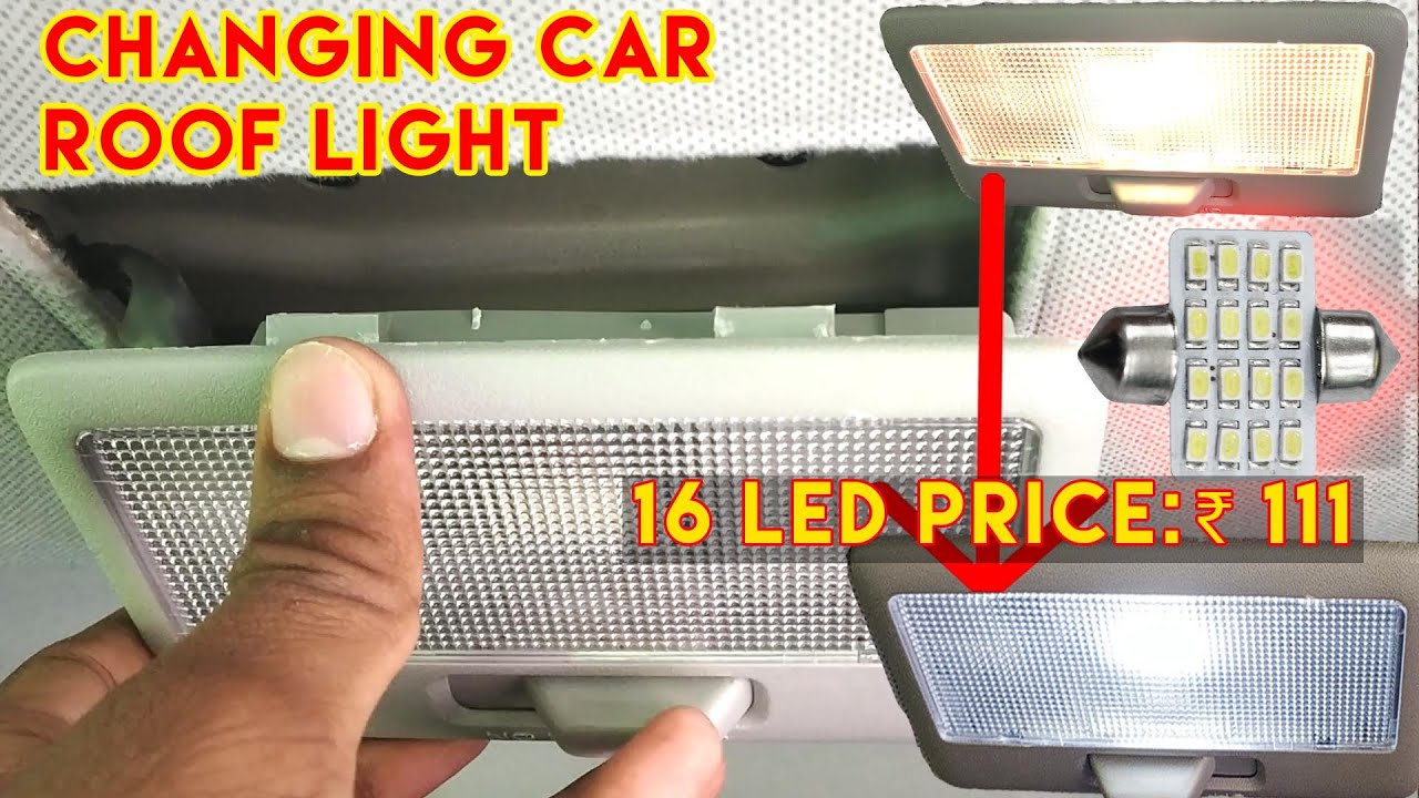 Brezza Dome light | Changing car roof light | Vitara Brezza Dome light ...