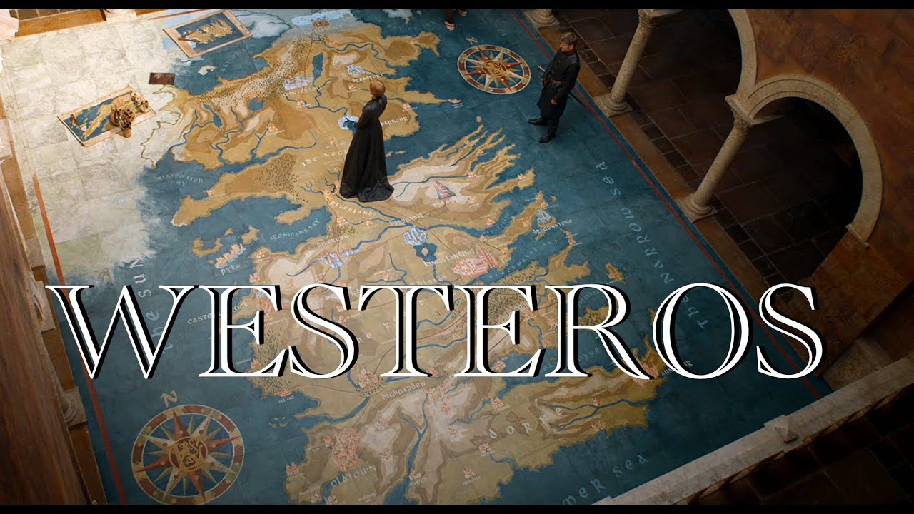 Westeros and The Seven Kingdoms (A Beautiful Look at Every Location in ...