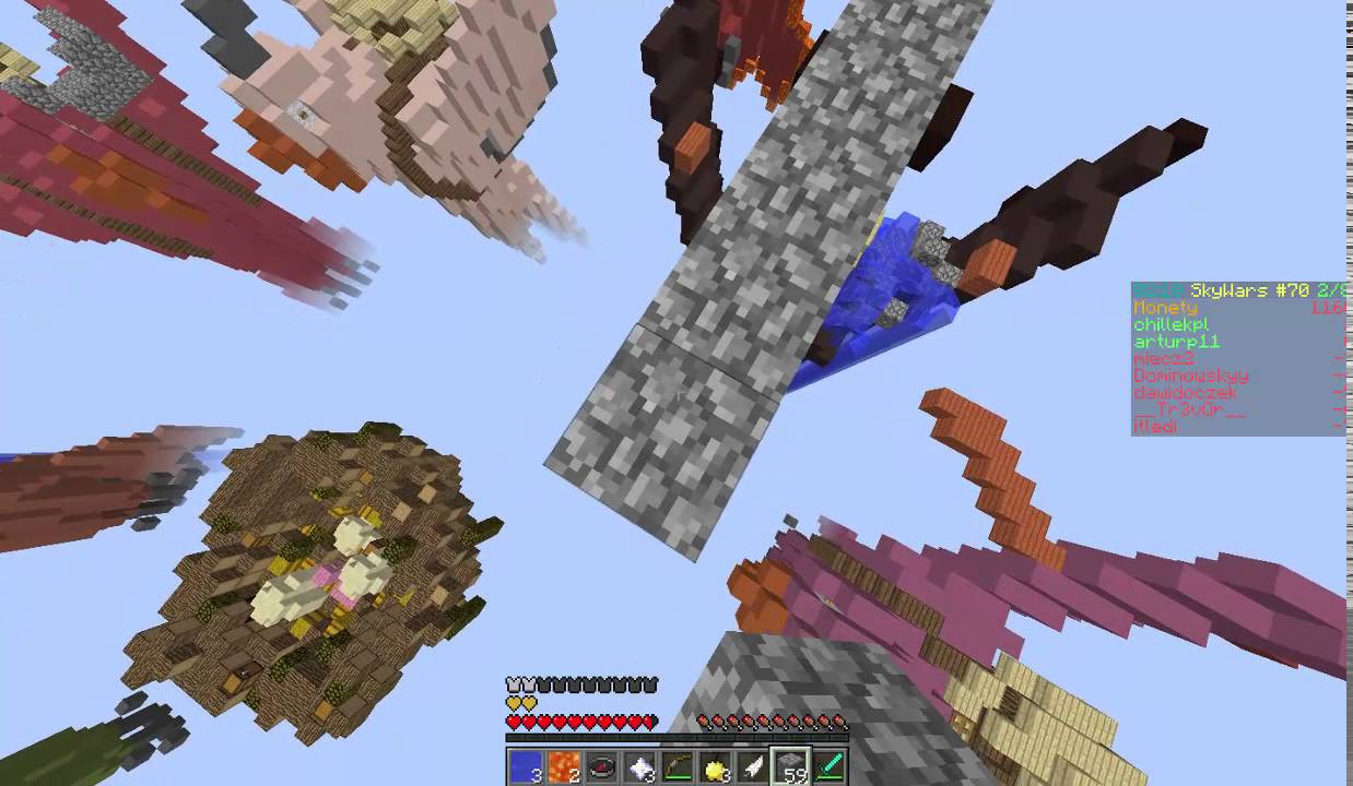 MINECRAFT [SKY]PvP CRAFTGAMES.PL - YouTube