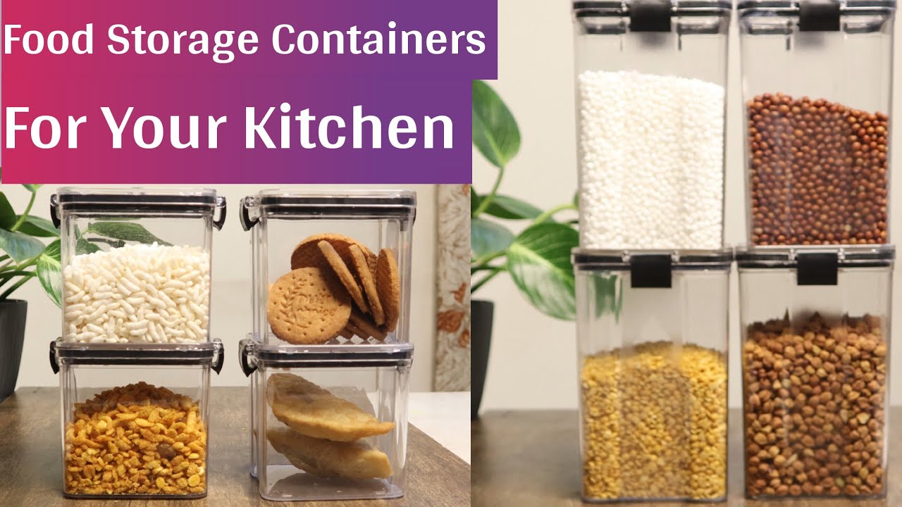 Best Food Storage Containers For Kitchen | Airtight Containers ...