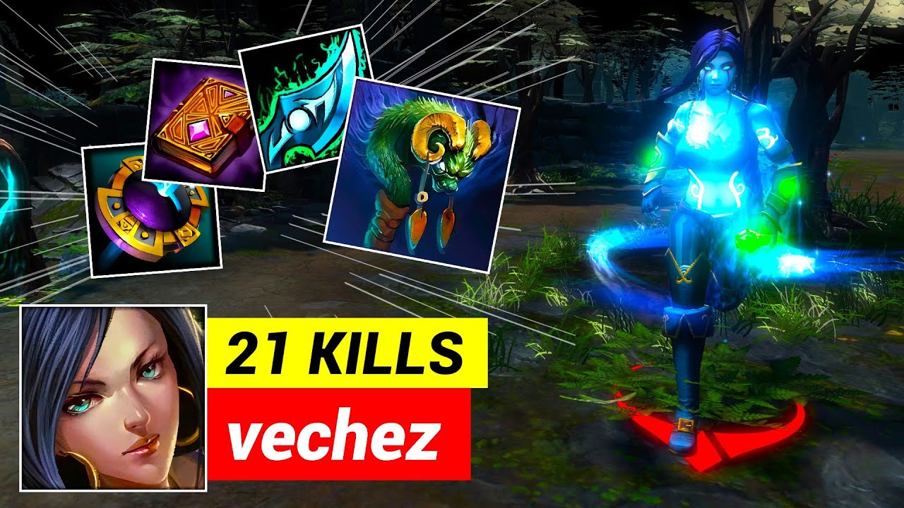 HoN Aluna vechez 1763 MMR MVP - YouTube