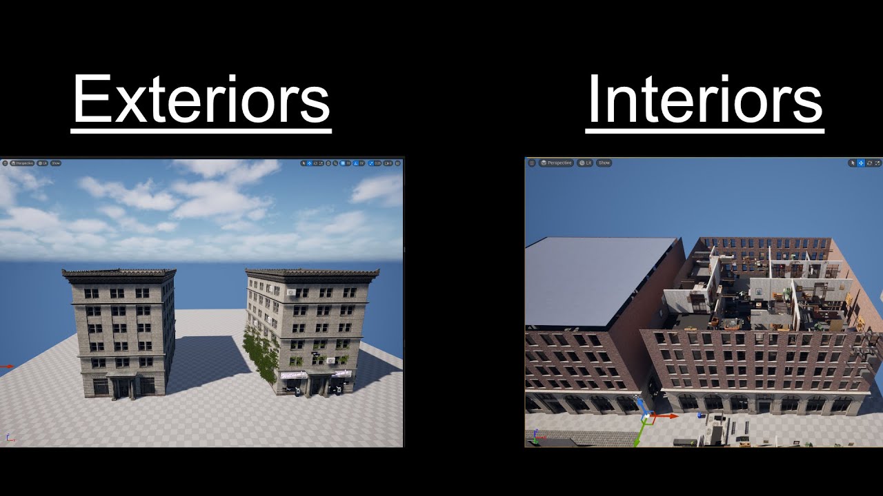 PCG Assembly Buildings Explained. Both interiors and Exteriors. - YouTube