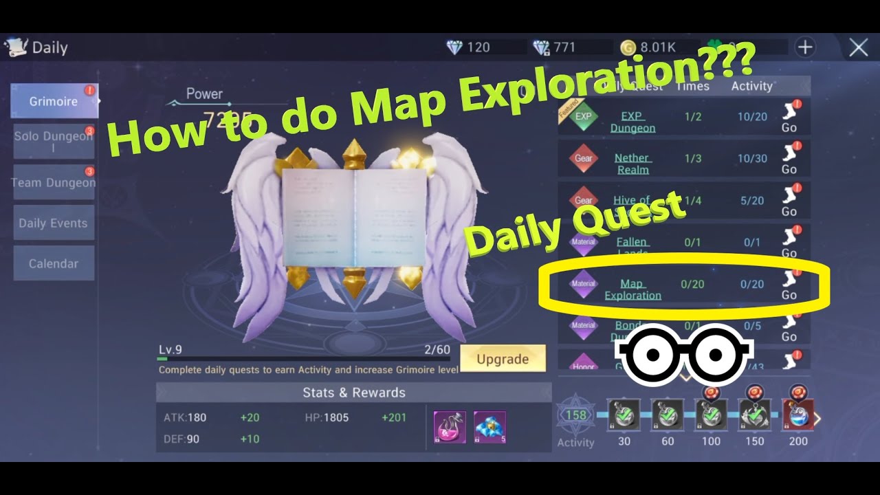 Cara Selesaikan Map Exploration - How to do Map Exploration quest (Master Topia) - YouTube
