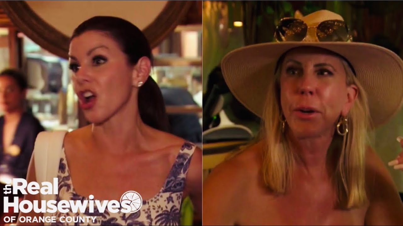 "I'm DONE" Heather QUITS The Show on Camera: Real Housewives of Orange ...