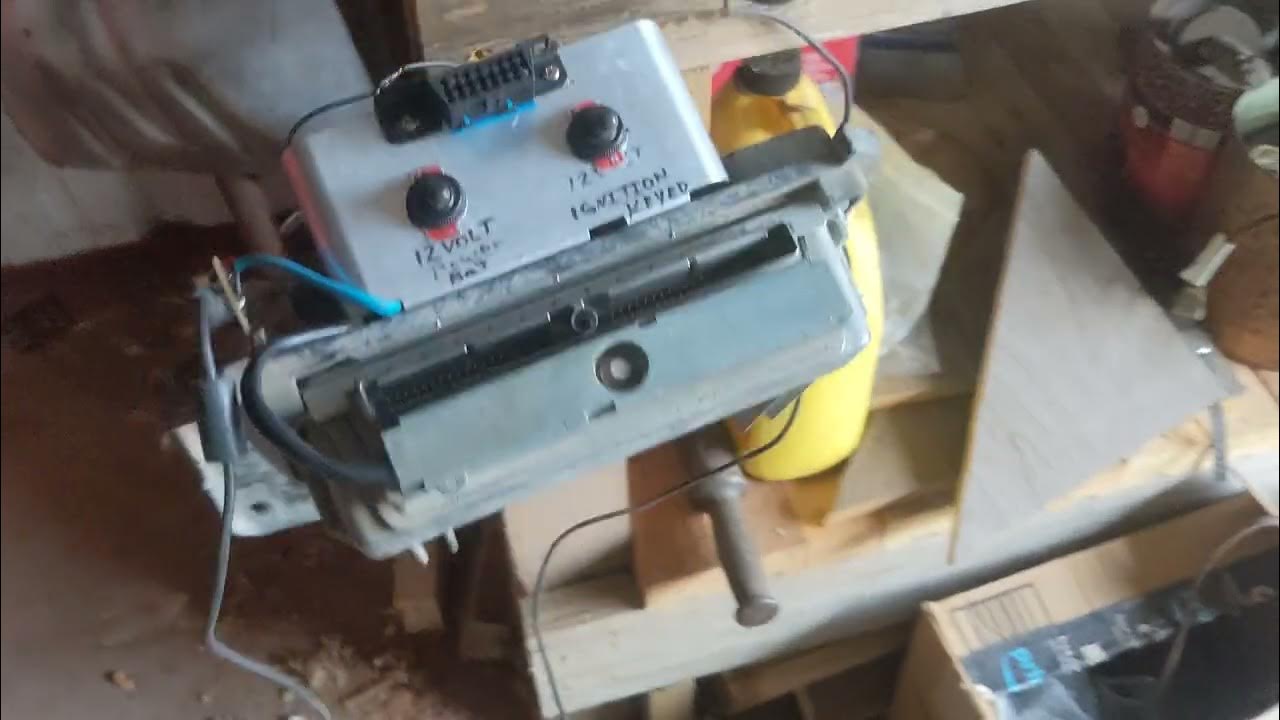 ECM bench harness for programming your own ECM - YouTube