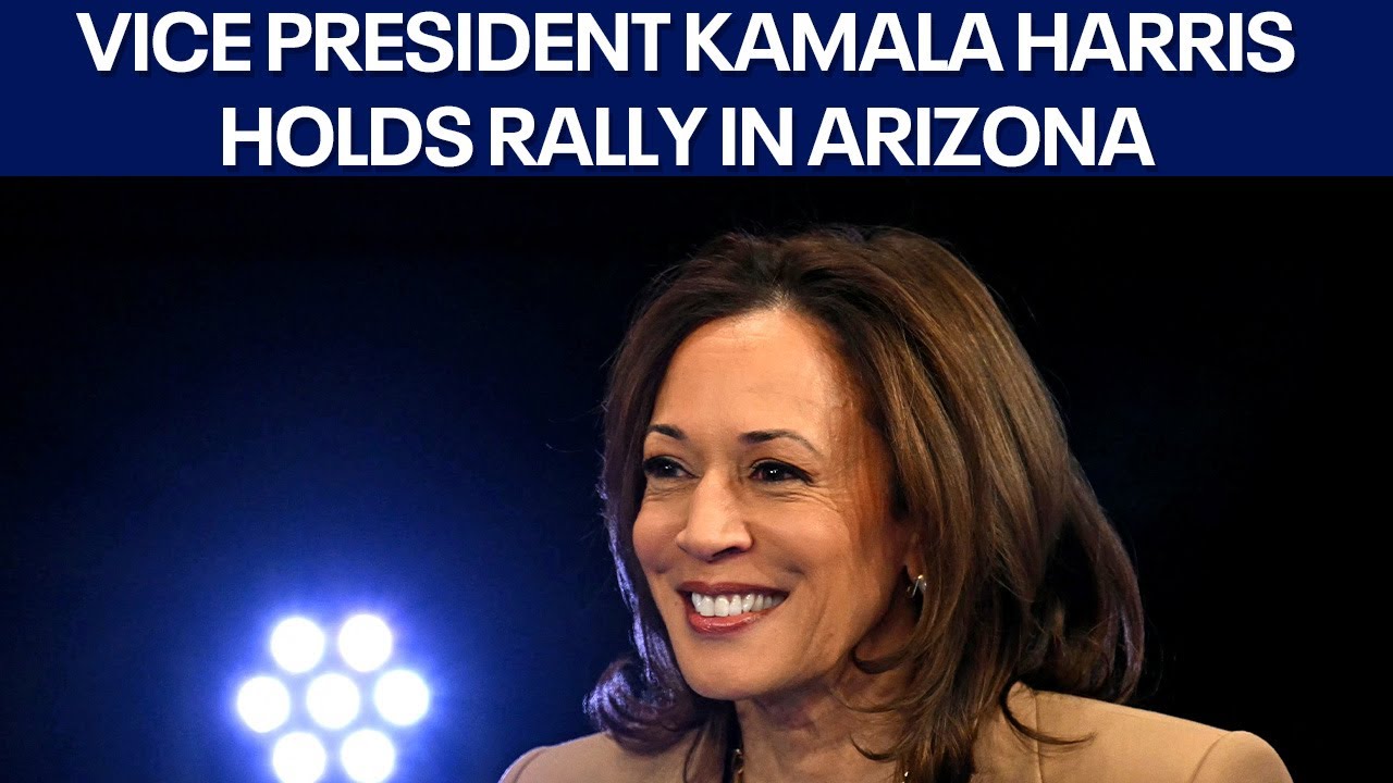 Vice President Kamala Harris holds rally in Arizona - YouTube