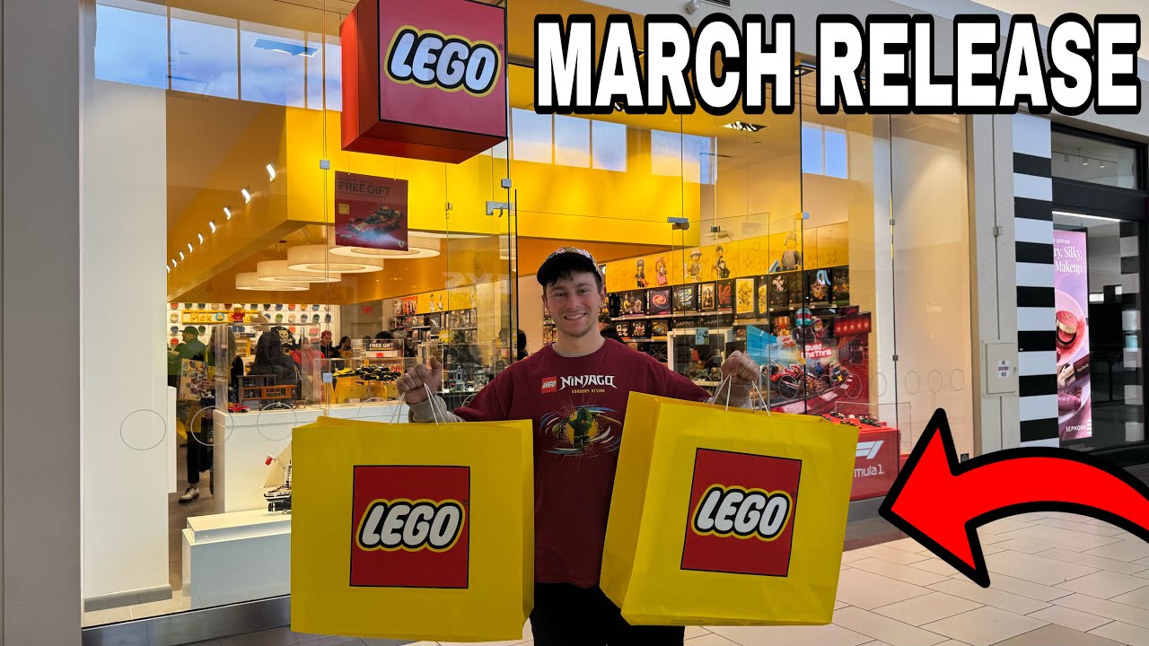 LEGO Store Release Day Shopping (March 2025) - YouTube