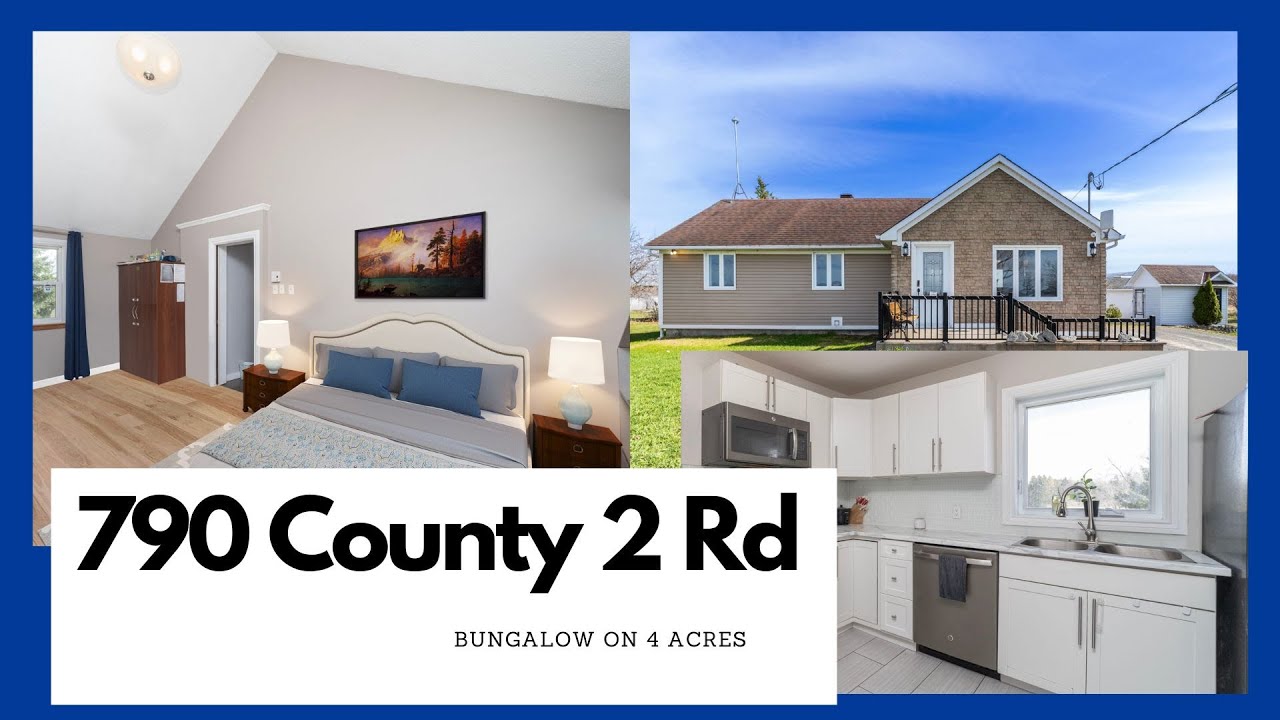 Photo Tour of 790 County Road 2, Curran Ontario - YouTube