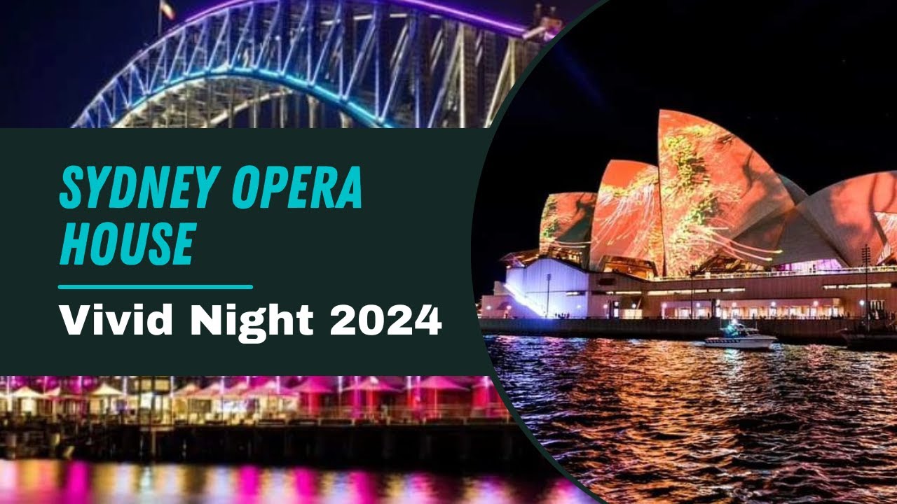 Sydney Opera House | Vivid Night 2024 #australia #travel #sydneydiaries ...