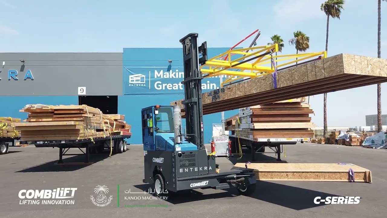 4 Ways Modular Build - Combilift - Kanoo Machinery - YouTube