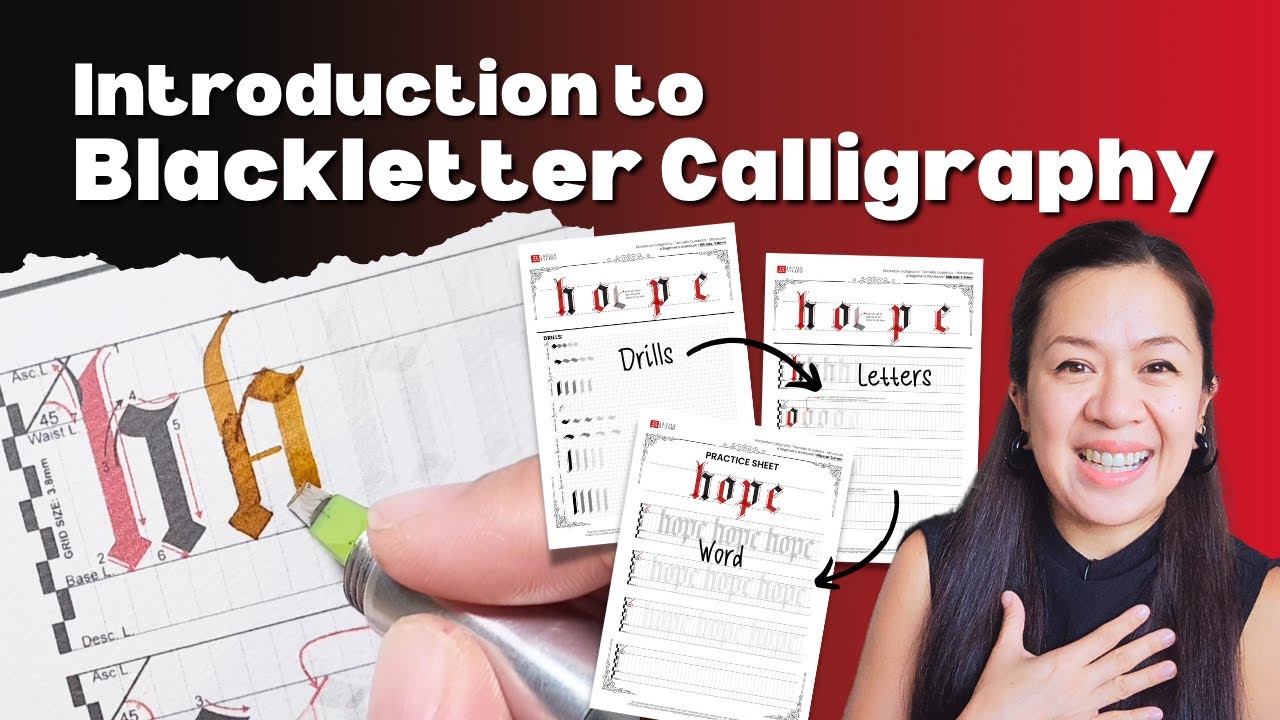 Exploring Textualis Quadrata - An Introduction to Gothic Script - YouTube