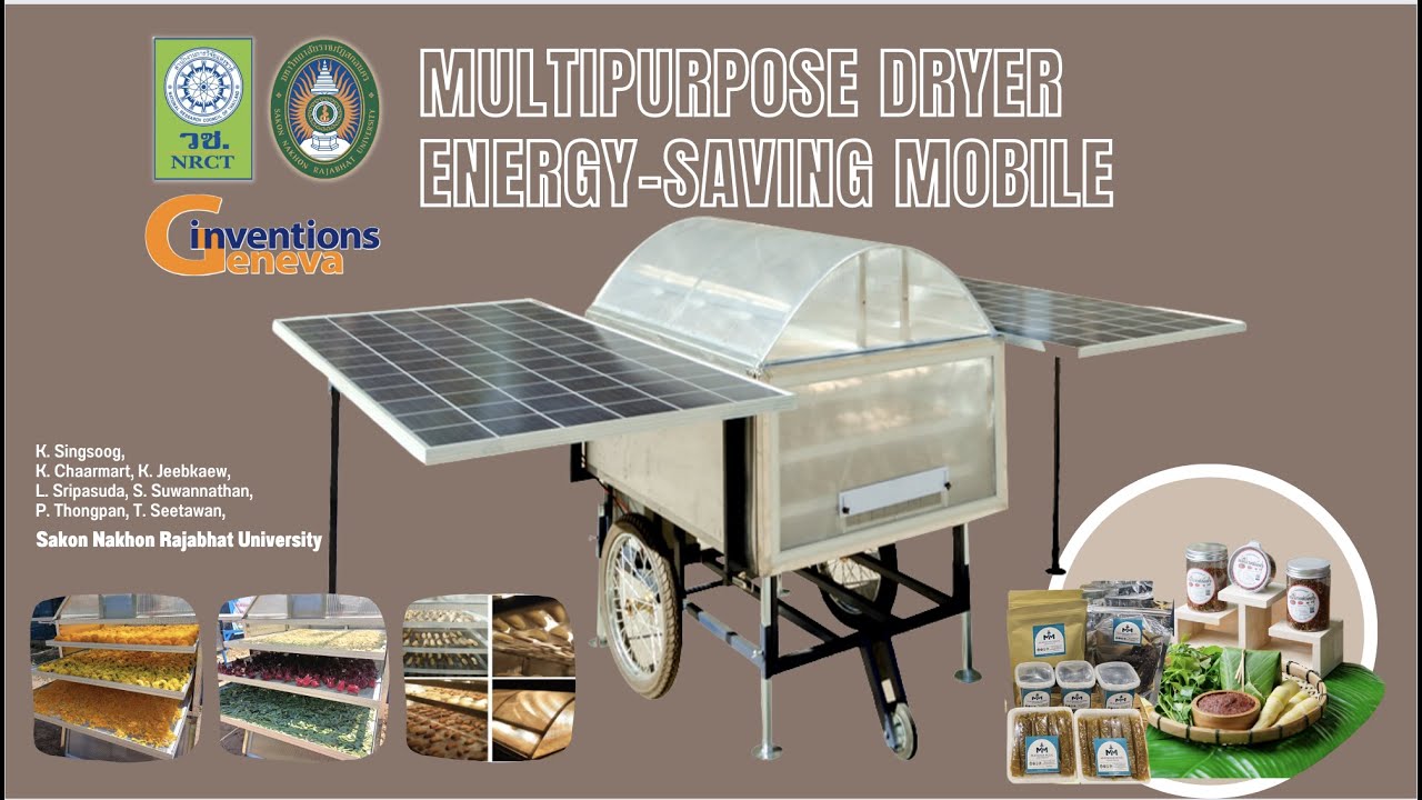 Multipurpose Dryer Energy-Saving Mobile - YouTube