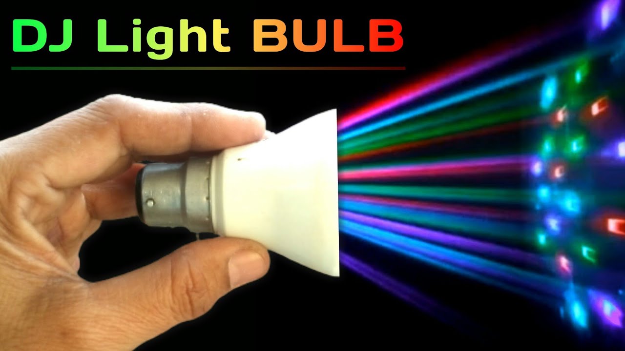 DJ light bulb | best light for home | party lights - YouTube