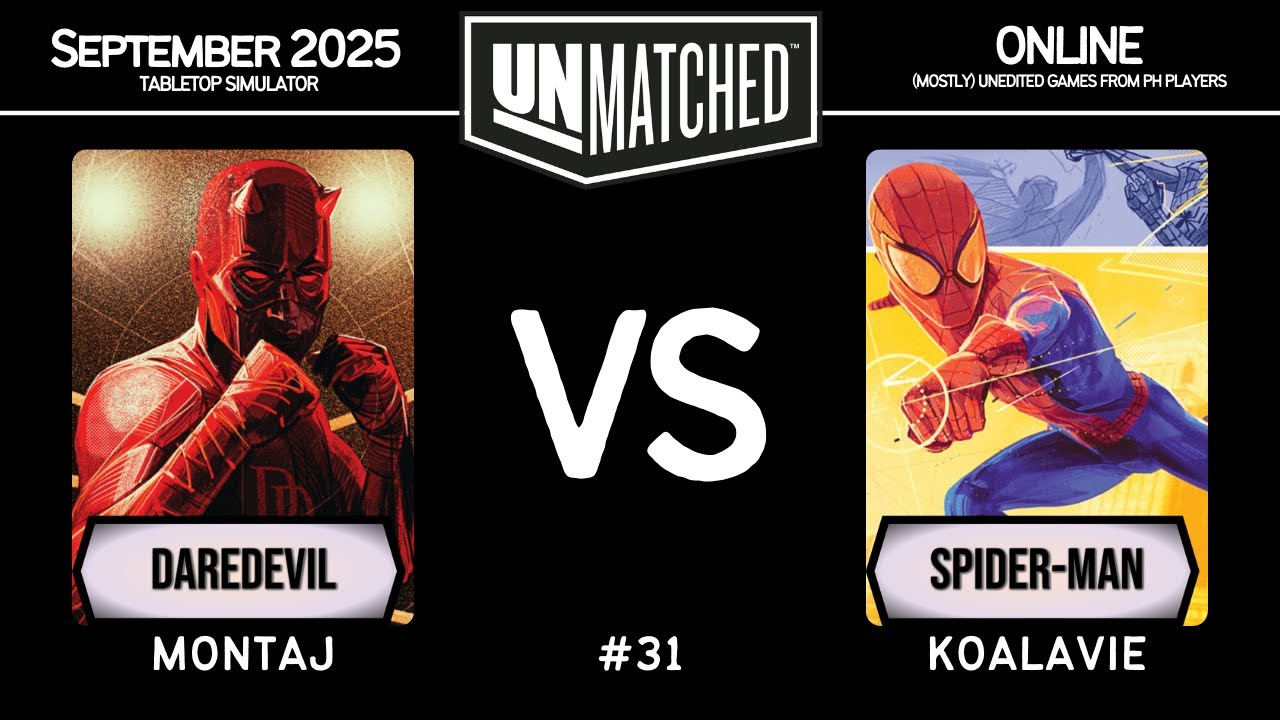 Online #31 │ Daredevil (Montaj) vs Spider-Man (Koalavie) │ Unmatched ...