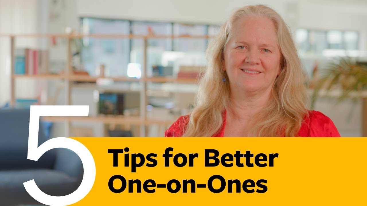 Five Tips for Better One-on-One Meetings - YouTube