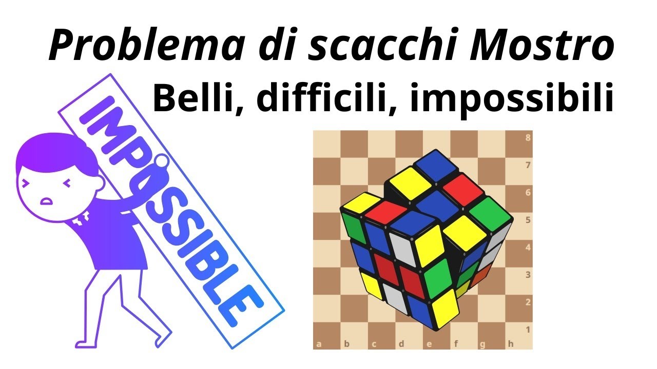 Problema di scacchi mostro. Difficile, difficoltà (ELO) 3056,Questa volta sbaglio il primo ...