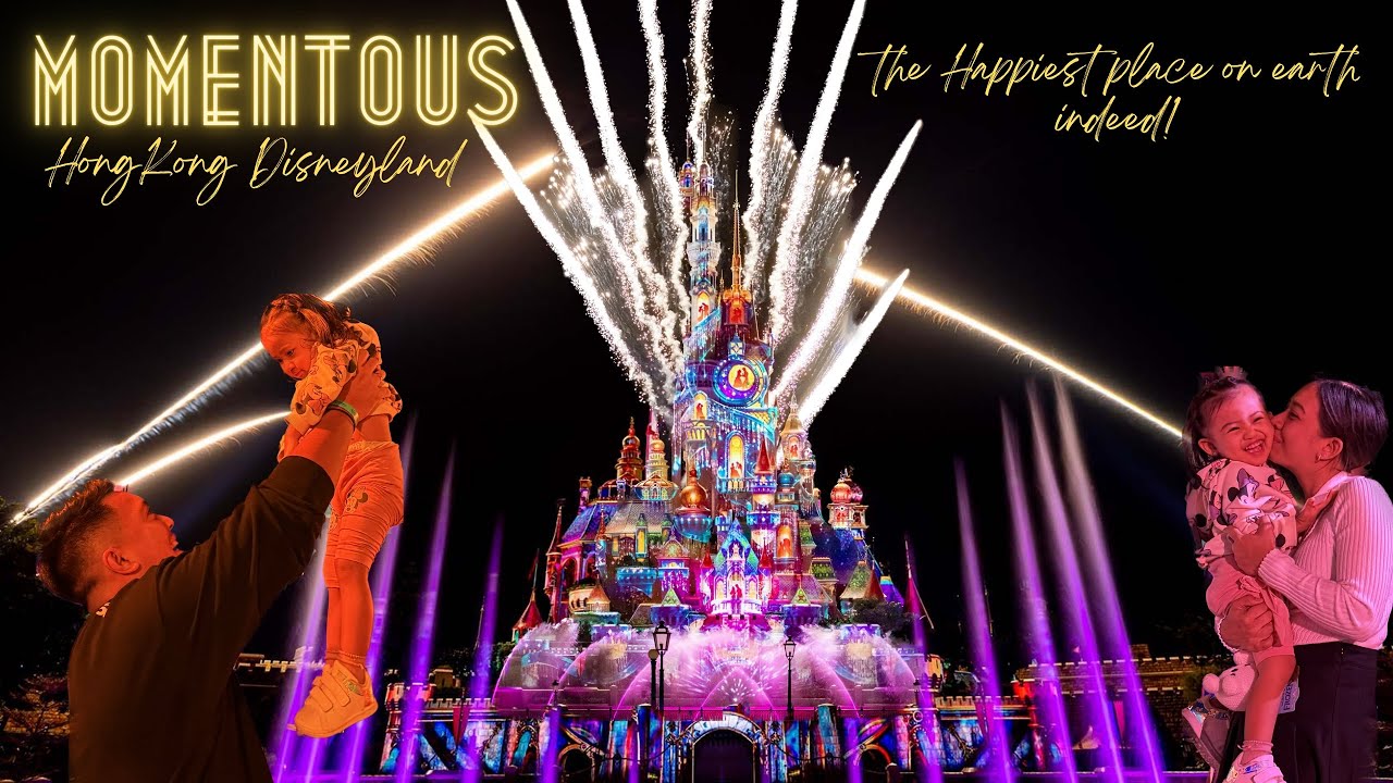 HongKong Disneyland Momentous night spectacular show - YouTube