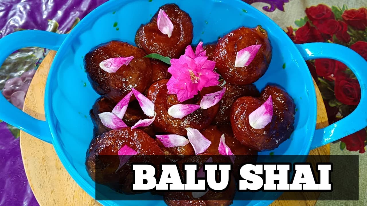 Easy Homemade Balu Shahi: Sweet Indian Treat @ROJKARRANNA - YouTube