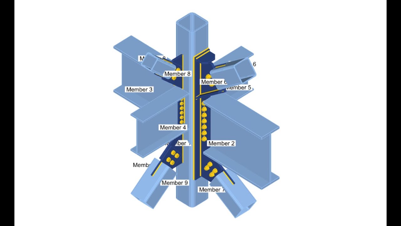 #12 of 100 - Complex Steel Connection (4K ULTRA HD) - YouTube