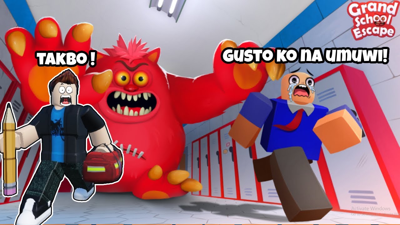 School Grand Escape | ROBLOX | Halimaw sa School mukang manika! - YouTube