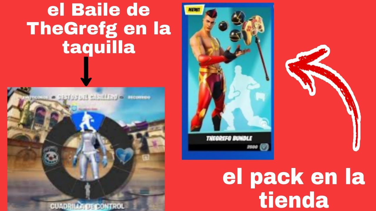 La skin de TheGrefg en la tienda!!! - YouTube