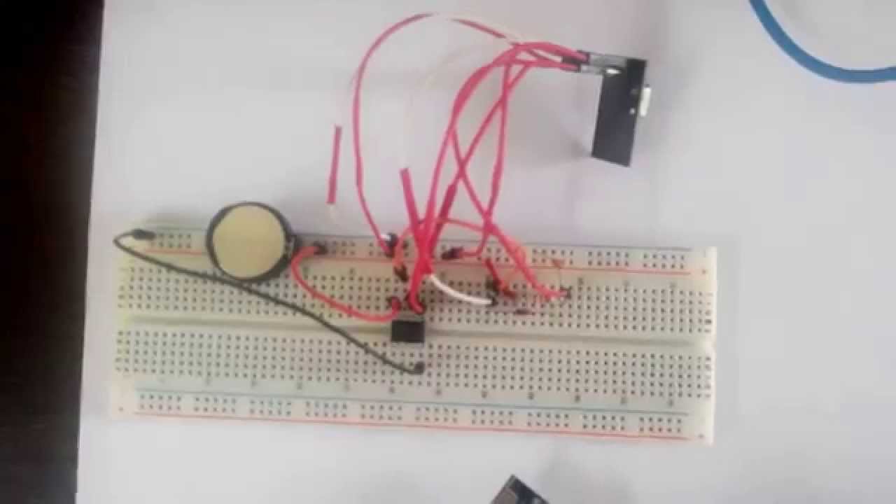 nRF24L01+ with ATtiny85 3 Pins - YouTube
