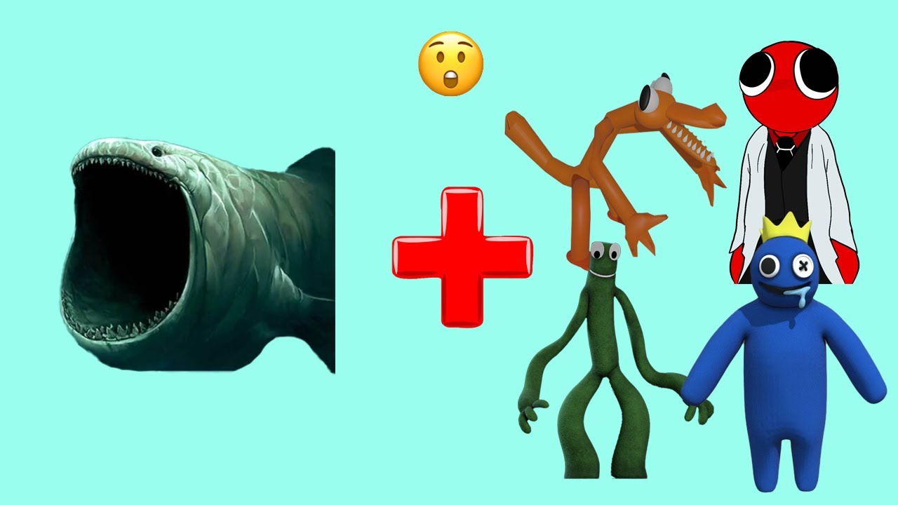 [Monster Craft] Bloop + Blue, Red, Orange, Green Rainbow Friends - YouTube