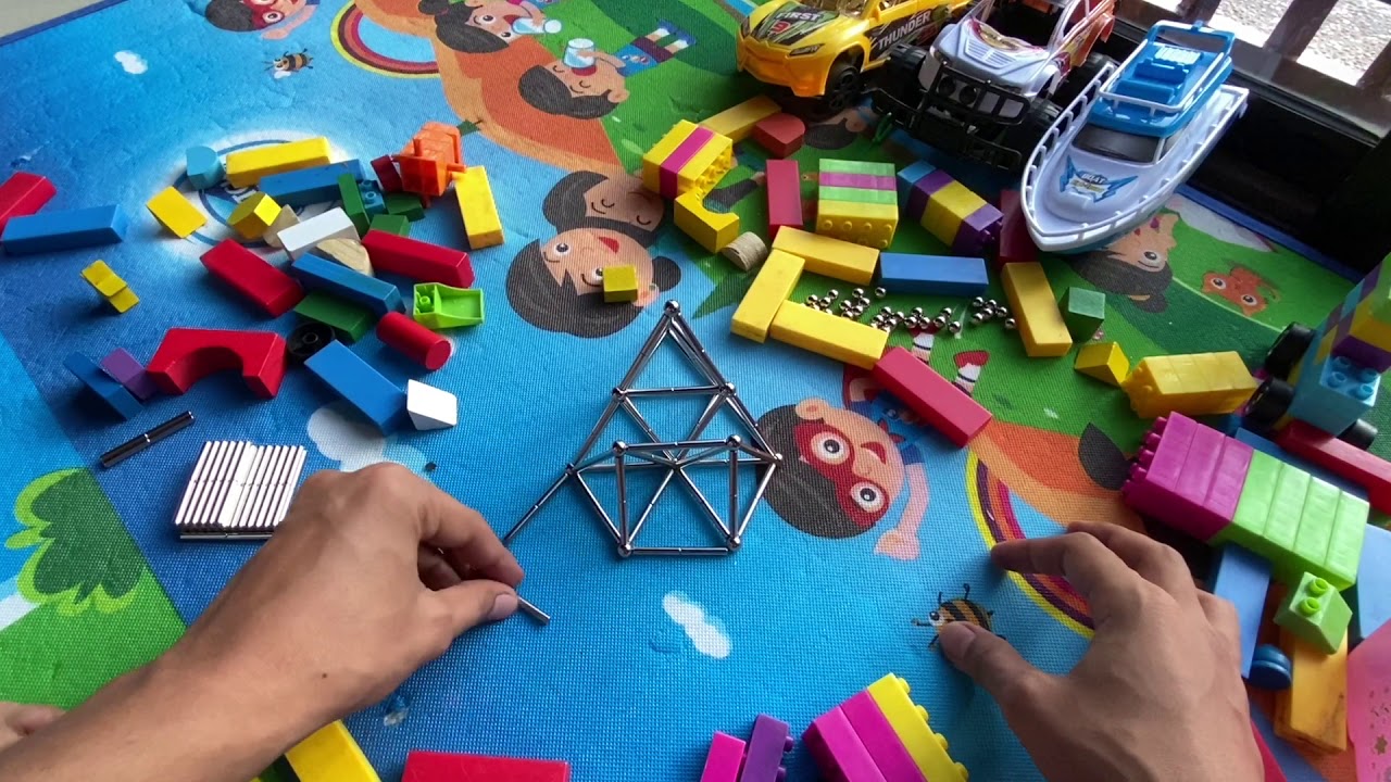 #𝗕𝗲𝗹𝗮𝗷𝗮𝗿𝗝𝗮𝗱𝗶𝗔𝘆𝗮𝗵: Membuat Pyramid-Piramid dengan Magnetic Sticks and ...
