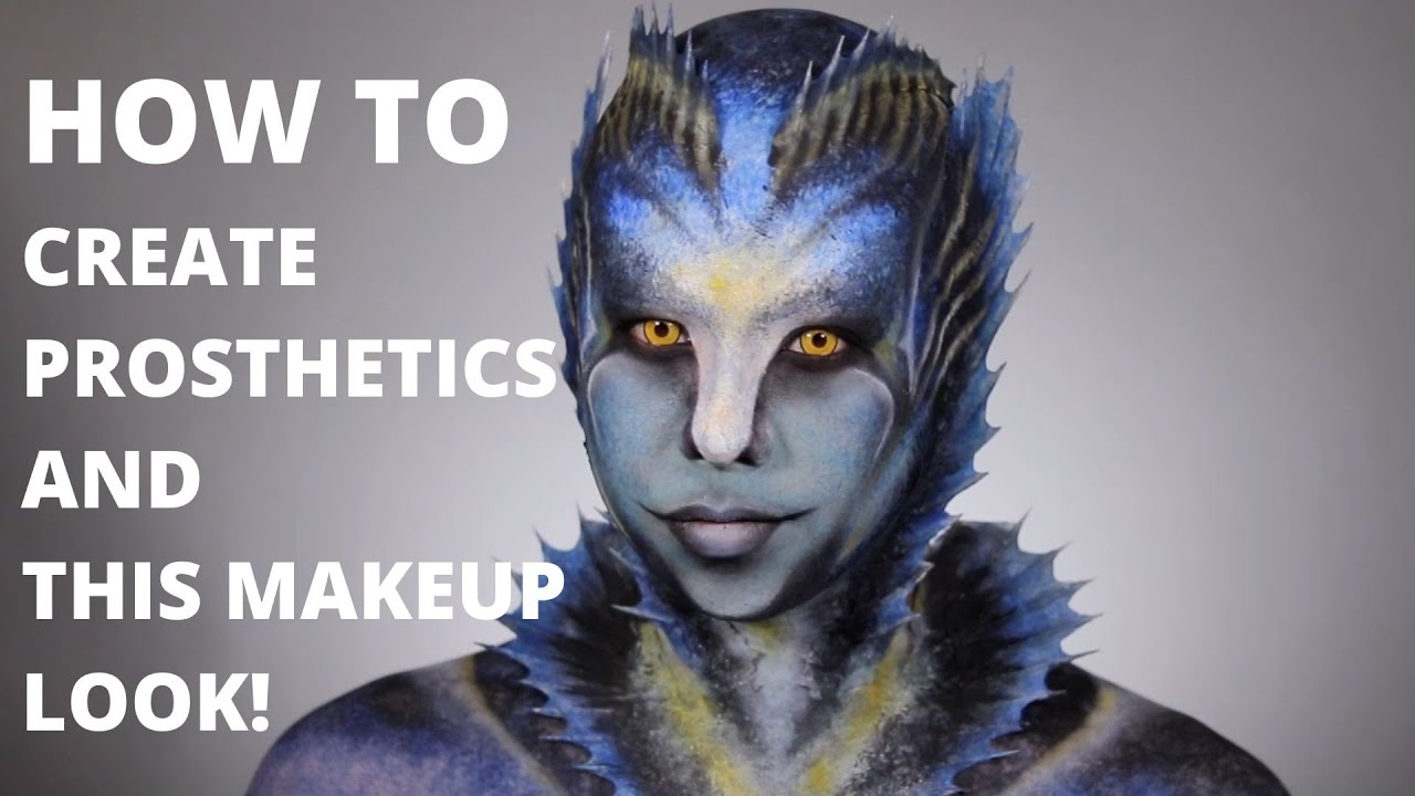 MERFOLK / Underwater Creature Makeup - YouTube
