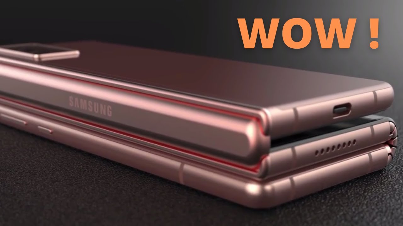 SAMSUNG GALAXY Z FOLD DOU - First Look of Double Folding Phone. - YouTube