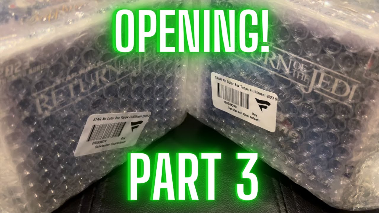 Opening 2023 Topps Star Wars Chrome Sapphire Boxes Part 3 - Luke ...
